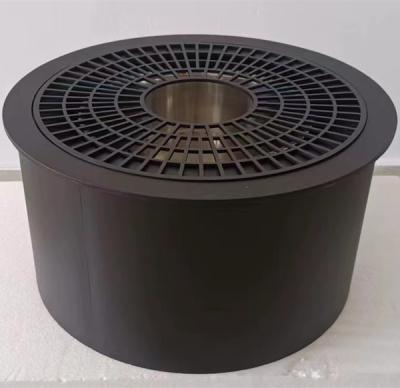 China Stainless Steel Smokeless Wood Fire Pit Double Wall With Grill for sale