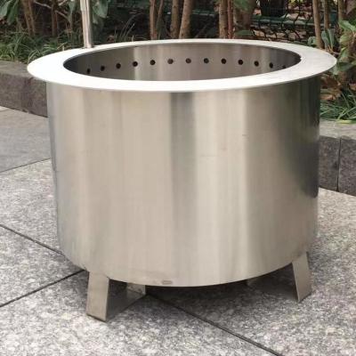 China Portable Smokeless Camp Stove Outdoor Heating Stainless Steel Fire Stove for sale