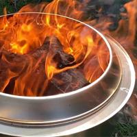 China Folding Smokeless Camp Stove 3 To 5 Hours Bonfire Pit Portable for sale