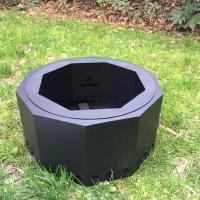 China Outdoor Smokeless Wood Fire Pit Stainless Steel 15 Inch Double Flame Fire Pit for sale