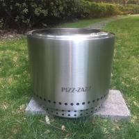 China Portable Smokeless Fire Stove Stainless Steel Outdoor Fire Pit 19.5 Inch for sale