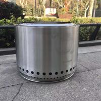 China 19.5 Inch Smokeless Fire Stove Stainless Steel 15 Inch Outdoor for sale