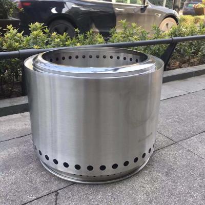 China 19.5 Inch Smokeless Fire Stove Stainless Steel 15 Inch Outdoor for sale