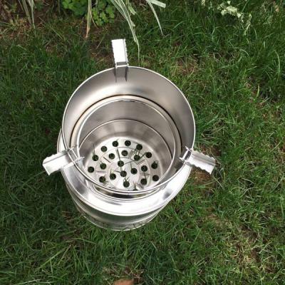 China Portable Smokeless Fire Stove 11 Inch 3 Hour Bonfire Outdoor Pit Folding for sale
