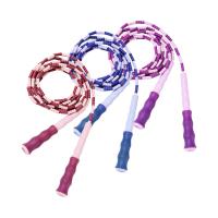 China Adjustable PVC Beaded Jump Rope for Crossfit Double Unders 8ft for sale