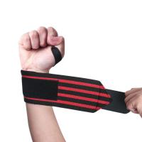China Weightlifting Powerlifting Breathable Wrist Support Adjustable Elastic for sale