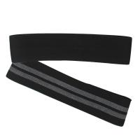 China Cotton Latex Yoga Resistance Hip Band 76x8cm Non Slip Booty Bands for Squat Fitness for sale