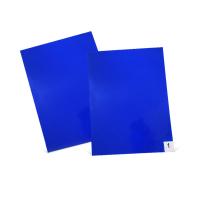 China Cleanroom 30 Layers Blue Sticky Mats OEM Size Available for sale