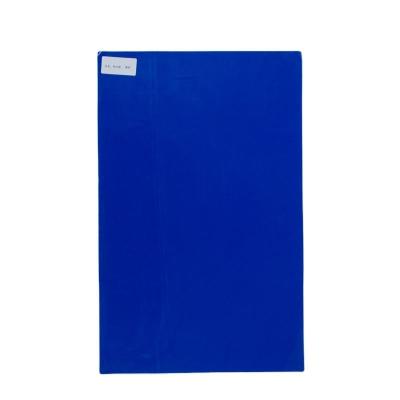 China Blue PE Disposable Cleaning Dust Sticky Mat For Cleanroom for sale