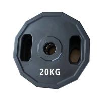 China Rubber Dodecagon 12 Side Barbell Dumbbell Plates Home Gym Lifting Training for sale