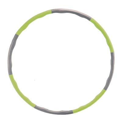 China Weighted Foam Fitness Hula Hoop 100cm PP Aerobic Exercise with Massage Bumps for sale