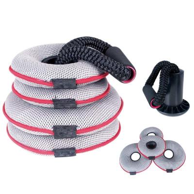 China Custom Logo Adjustable Soft Kettlebell 2kg to 6kg Neoprene Iron Sand Filled for sale