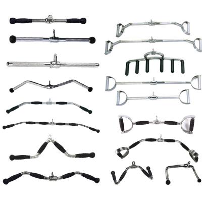 China Pure Steel Single Arm Training Bar for Bodybuilding Strength Gym Accessory 1kg for sale