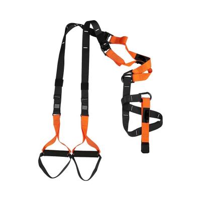 China Nylon Durable Strength Bands Fitness Multifunction Suspension Trainer Straps Set 6-Piece for sale