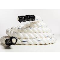 China Polyester Battle Rope 50ft Exercise Training Rope for Fitness Power Strength for sale