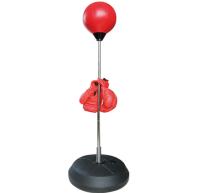 China 130cm Heavy Stand Punching Bag Stand PVC PE Gym Crossfit Training Equipment for sale