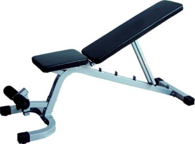 China Adjustable Flat Incline Decline Weight Bench PU Foam 300lbs Capacity Home Gym Fitness Equipment for sale