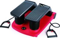China Adjustable Hydraulic Mini Stepper with Resistance Bands 6.4kg Home Gym Exercise Equipment for sale