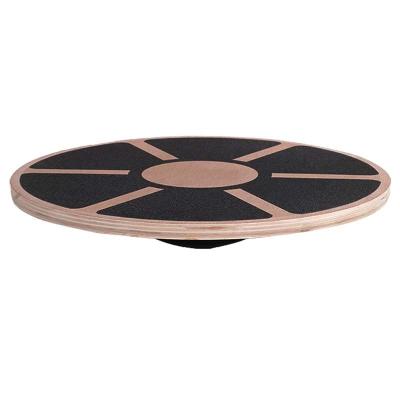 China Wooden Balance Board 40cm Fitness Wobble Board for Yoga Exercise Training for sale