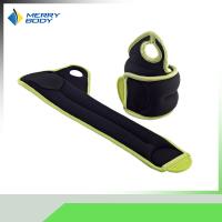 China Neoprene Adjustable Wrist Ankle Weights 2.5kg Iron Sand Filled for Gym Training for sale