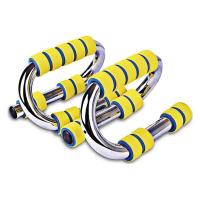 China Anti Slip Steel Push Up Bar for Body Building Gym Fitness Equipment 2 Pack for sale