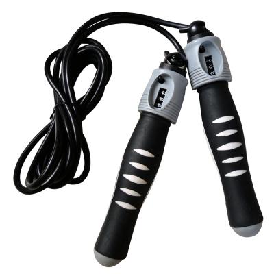 China Electronic Smart Skipping Rope 3m Calorie Counter PVC Cord Adjustable Jump Rope for sale