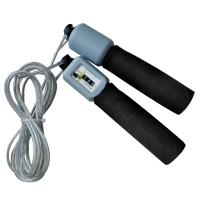 China Sponge Handle Digital Count Jump Rope 10kg Weighted Fitness Skipping Rope for sale