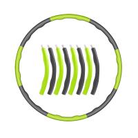 China Wholesale Weighted Hula Hoop Stainless Steel NBR PVC Fitness Exercise 1.2kg for sale