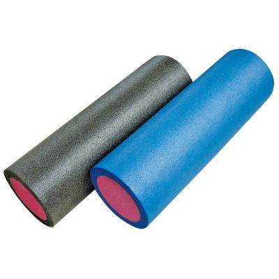 China EPE Yoga Foam Roller 90cm High Density Dotted Texture for Muscle Massage and Pilates for sale