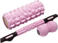 China Deep Tissue Massage TPR Stick Yoga Foam Roller Column 14cm EVA Hollow 200kg Load Bearing for sale