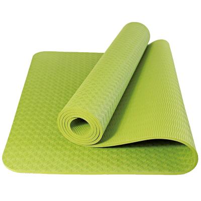 China TPE Yoga Mat 173x61cm 12mm Thick Non Slip Eco Friendly Fitness Mat for Gym Workout for sale
