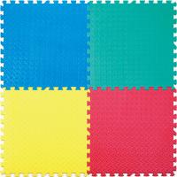 China High Density EVA Interlocking Floor Mat 100x100cm 2cm Thick for Gym and Martial Arts for sale