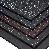 China EPDM Rubber Interlocking Floor Mats 2cm Thick Non Slip Fitness Mat Custom Size for sale
