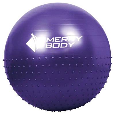 China Anti Burst Yoga Pilates Ball 75cm High Density Eco Friendly PVC Exercise Ball for sale