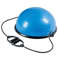 China PVC ABS Yoga Balance Half Ball 25cm Anti-Burst Pilates Fitness Exercise Ball for Home Gym for sale
