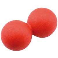 China TPE Double Peanut Massage Ball 12.5x6.5cm High Density Custom Color for Pilates Yoga Fitness for sale