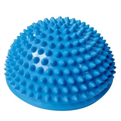 China PVC Round Massage Yoga Ball 15cm Half Balance Therapy Ball for Muscle Relaxation for sale