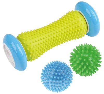 China Deep Tissue TPR Yoga Massage Balls 6.5cm Muscle Massage Roller Stick for Foot Pain Relief for sale