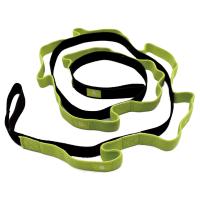 China 800N Yoga Exercise Bands 180cm Pilates Flexible Loops Workout Stretch Resistance Strap for sale