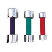 China 1-20KG Fixed Chrome Dumbbell Set with Foam Handle for Home Gym Strength Training for sale