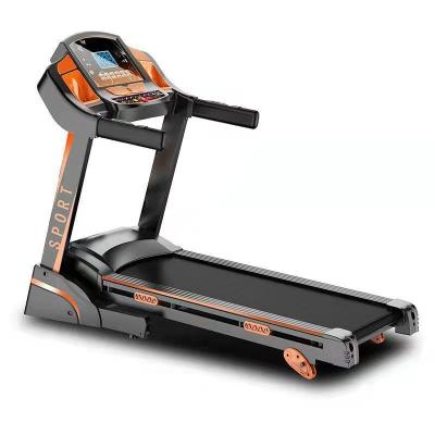 China 5 Inch Blue LCD Electric Treadmill Fitness Running Machine Indoor Manual Slope 3 Gears for sale