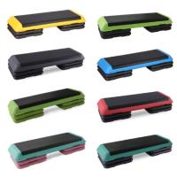 China Adjustable Gym Aerobic Step Board 110x40x20cm Anti Skid Pedal Fitness Equipment for sale