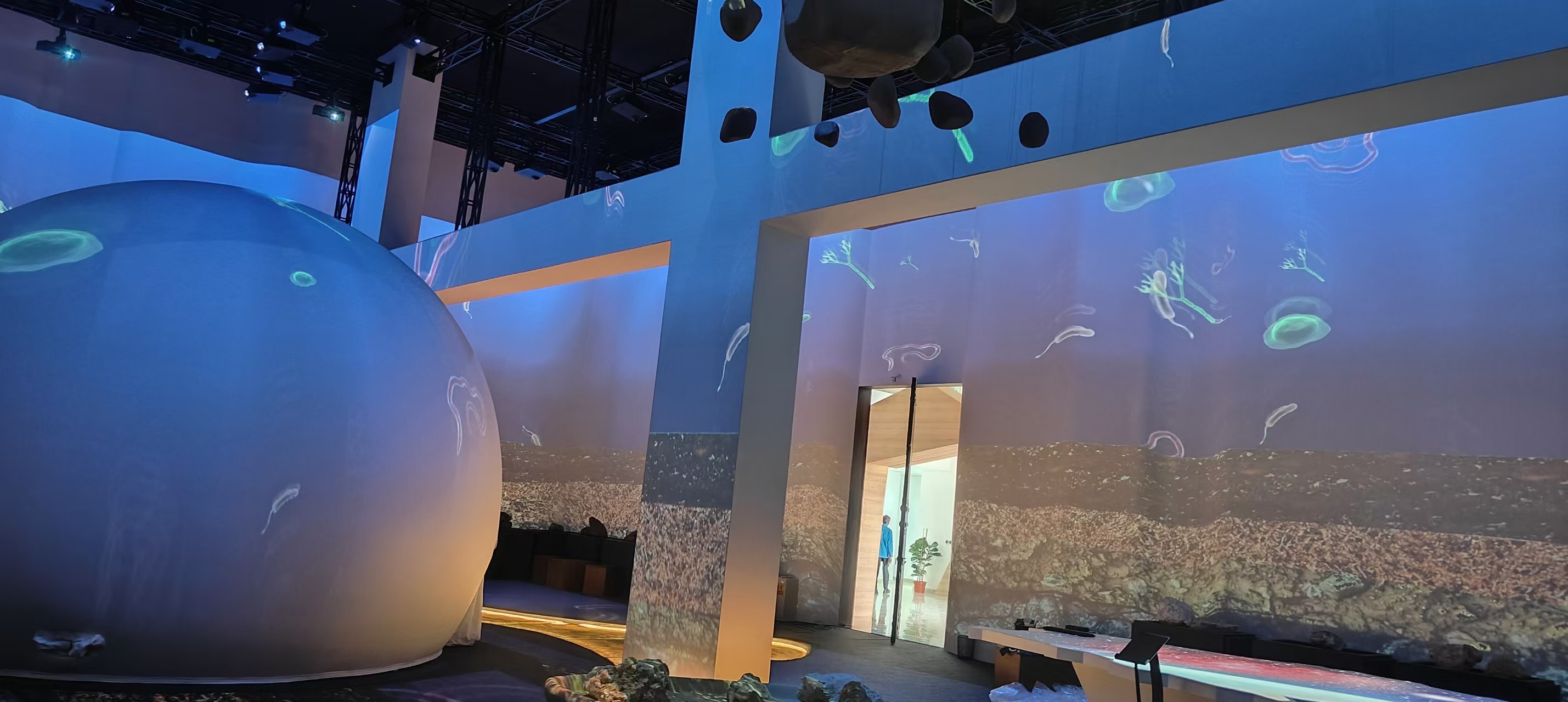 SMX immersive projection system in action at Saudi Arabia installation
