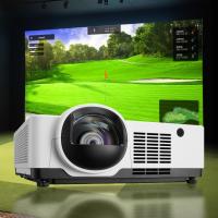 China LCD Display Type 6000 Lumen Laser Projector For High End Golf Simulator Projection for sale