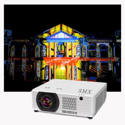 China 8200 Lumens 3LCD Laser Projector with 16W Speaker and 360° Projection for 3D Hologram Immersive Display for sale