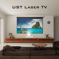 China 4000 Lumen Ust Laser Projector With WUXGA Resolution And Ultra Short Throw Design for sale