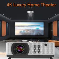 China 7200 Lumen 4K Luxury Home Theater Laser Projector High Dynamic Range for sale