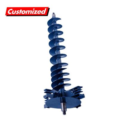 China Custom 304/316L Stainless Steel Grain Auger Screw Flight - 1 Year Warranty for Piling Machines for sale