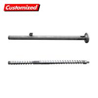 China Custom Micro Conical Screw Barrel Extruder Components Φ30-150mm with HRC58-68 Hardness for Plastic Processing for sale