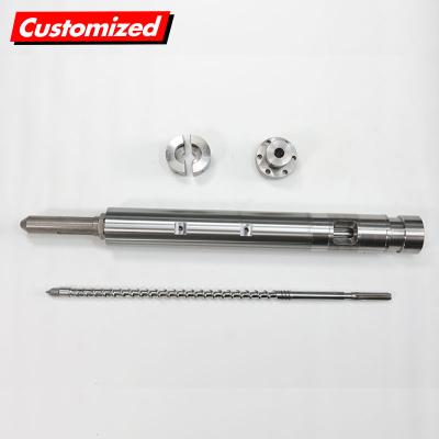 China Custom Stainless Steel Twin Screw Extruder Barrel Set Φ30-Φ150mm with HRC58-68 Hardness for Plastic Processing for sale